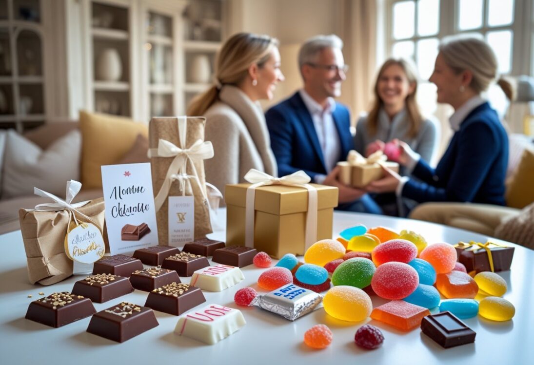Personlige gaver: chokolade med navn og amerikansk slik til enhver ...